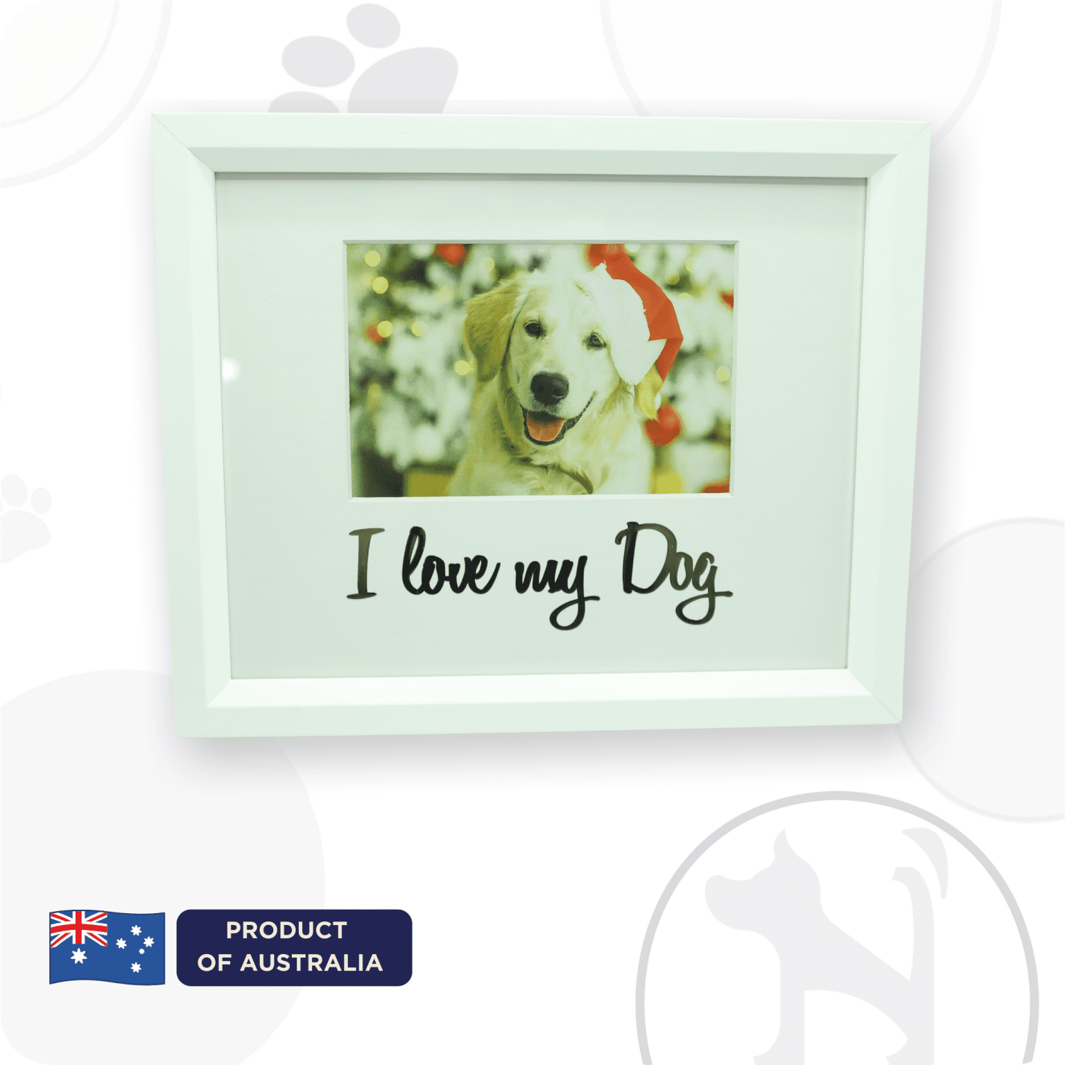 Profile Products 'I Love My Dog' Wood Photo Frame - Gifts for Dog Lovers
